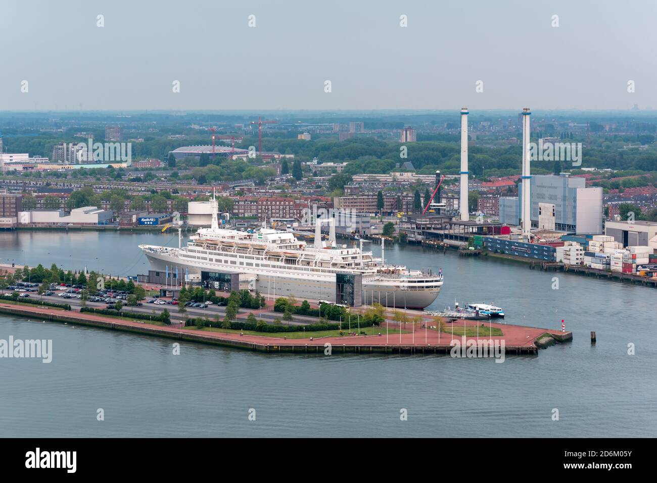 Rotterdam, Netherlands - May 7, 2019 : SS Rotterdam cruise ship in ...