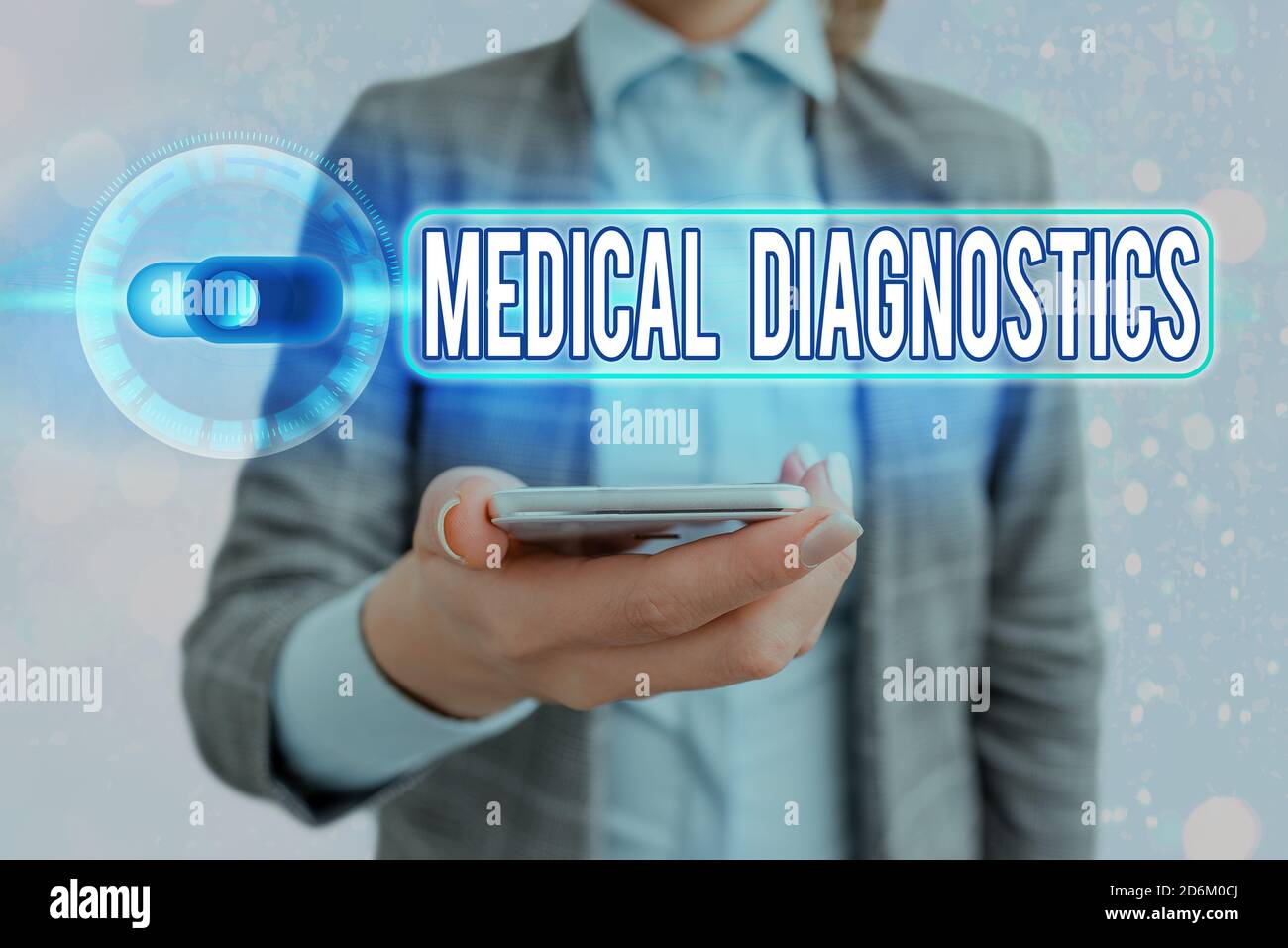 Text sign showing Medical Diagnostics. Business photo showcasing act of ...