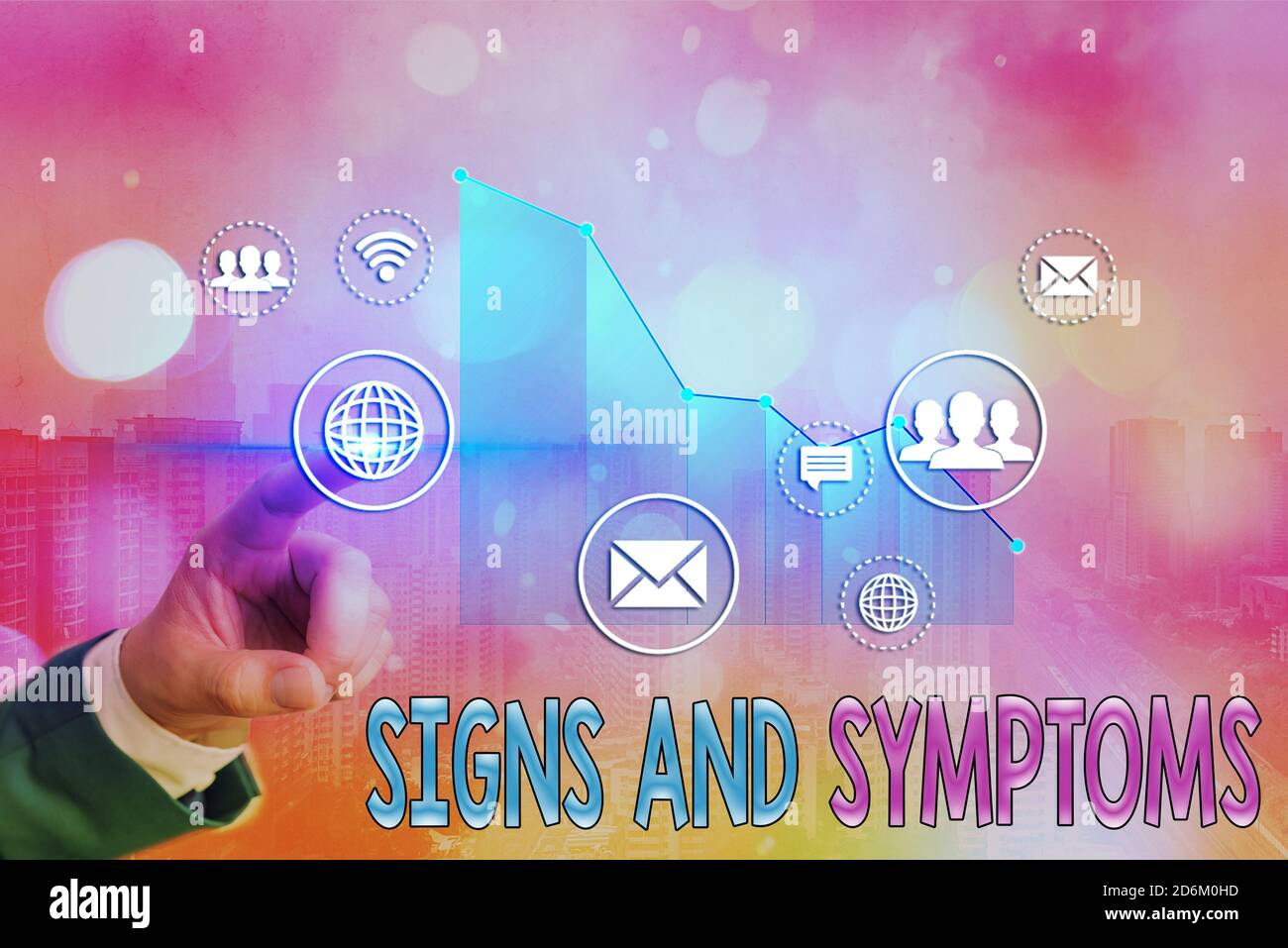 Word writing text Signs And Symptoms. Business photo showcasing ...