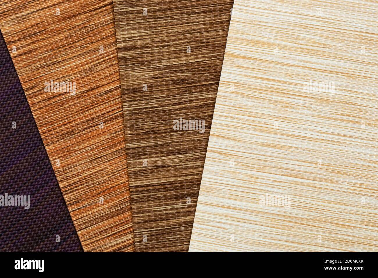 Various natural fabric samples background Stock Photo - Alamy
