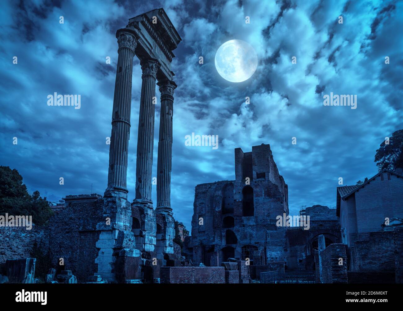 Post apocalyptic city night hi-res stock photography and images - Alamy