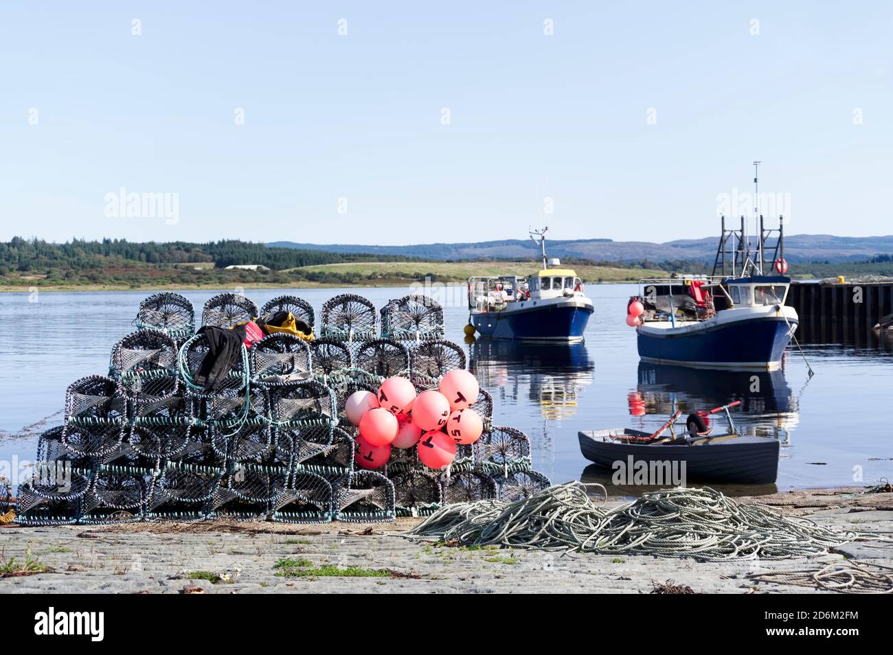 Wooden fish boxes hi-res stock photography and images - Alamy