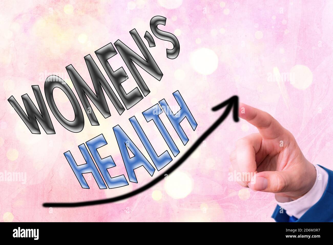 Text sign showing Womens Health. Business photo text treatment and ...