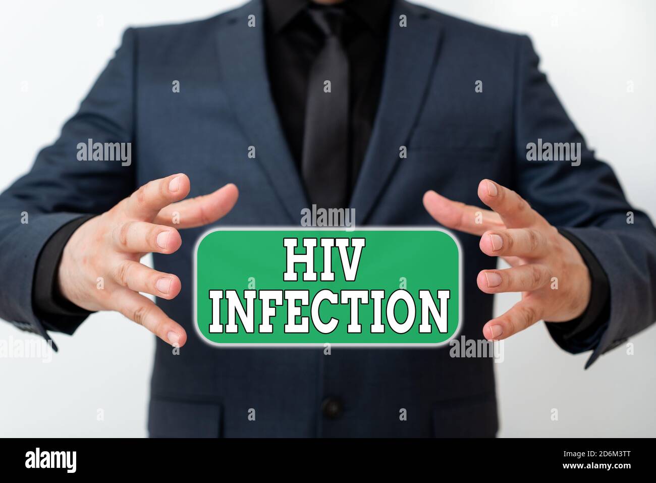 Word writing text Hiv Infection. Business photo showcasing A disease of ...