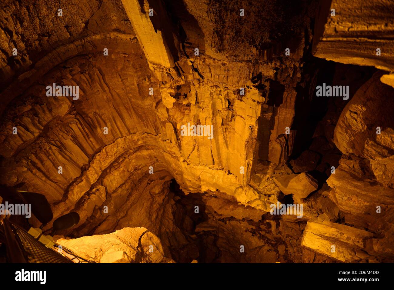 Mammoth Cave National Park interior, Kentucky, USA. This national park ...