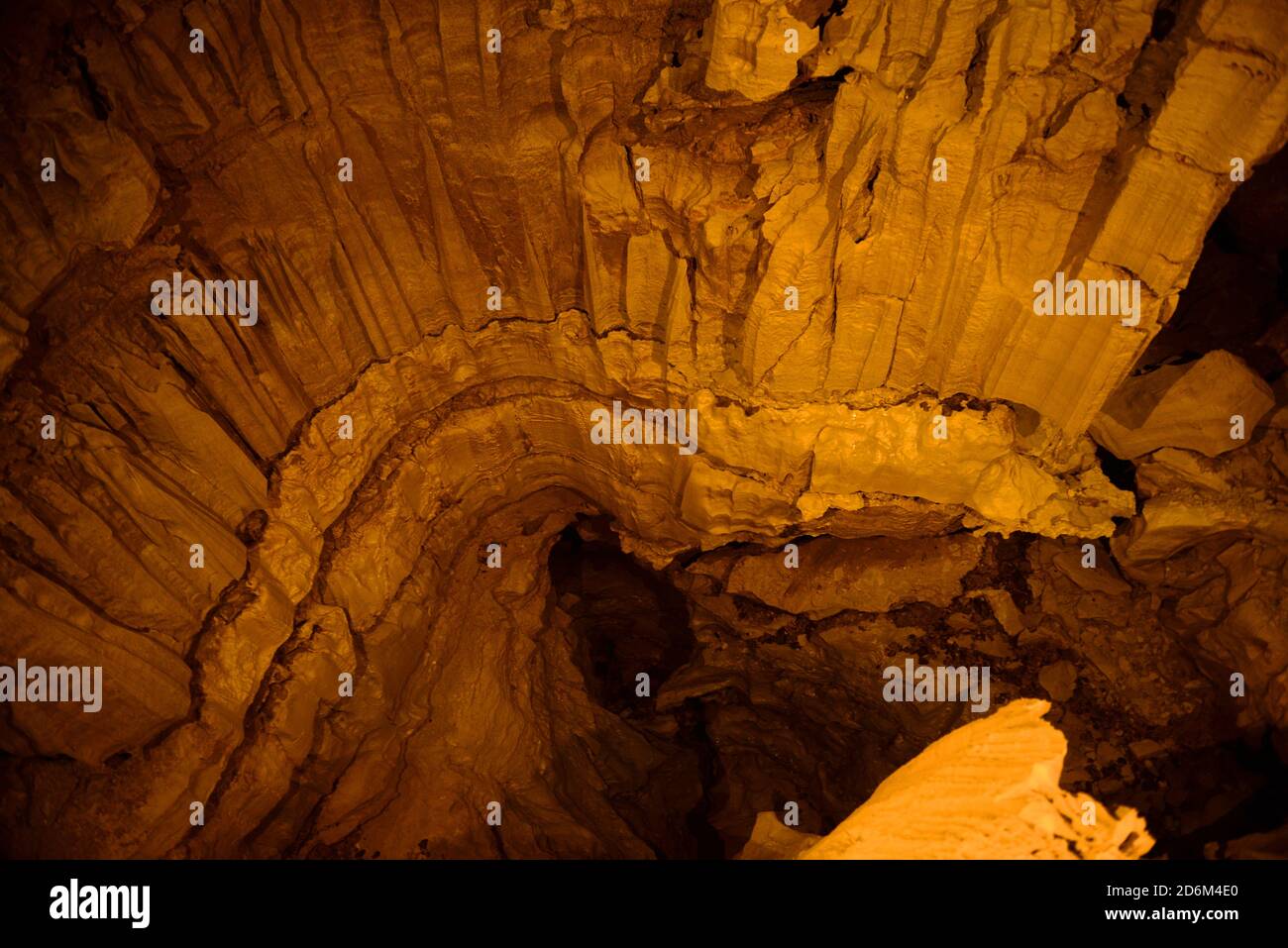 Mammoth Cave National Park interior, Kentucky, USA. This national park ...
