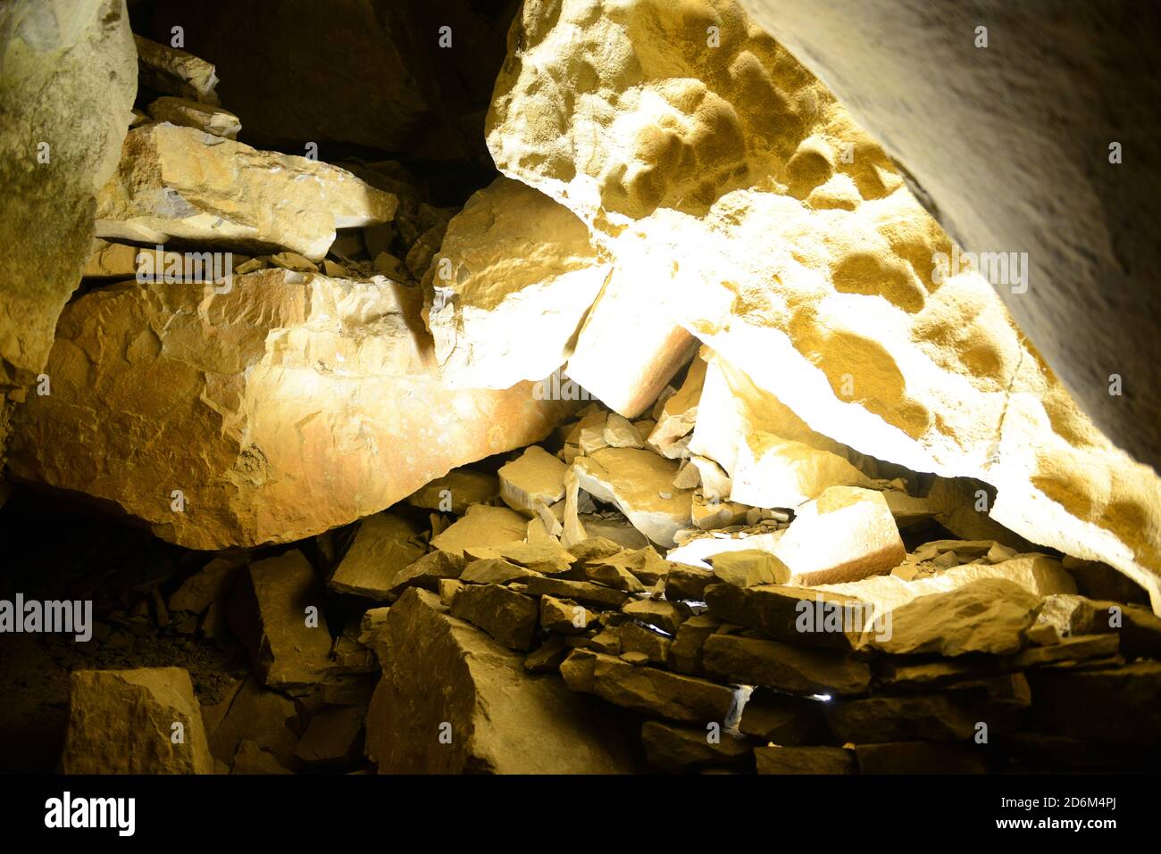 Mammoth Cave National Park interior, Kentucky, USA. This national park ...