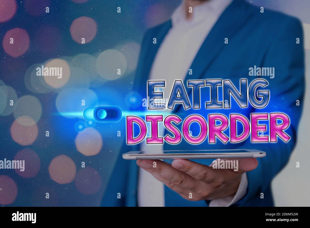 Handwriting text Eating Disorder. Conceptual photo illnesses or severe ...
