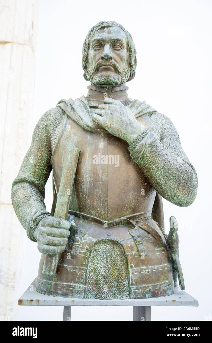 Hernan cortes aztec hi-res stock photography and images - Alamy