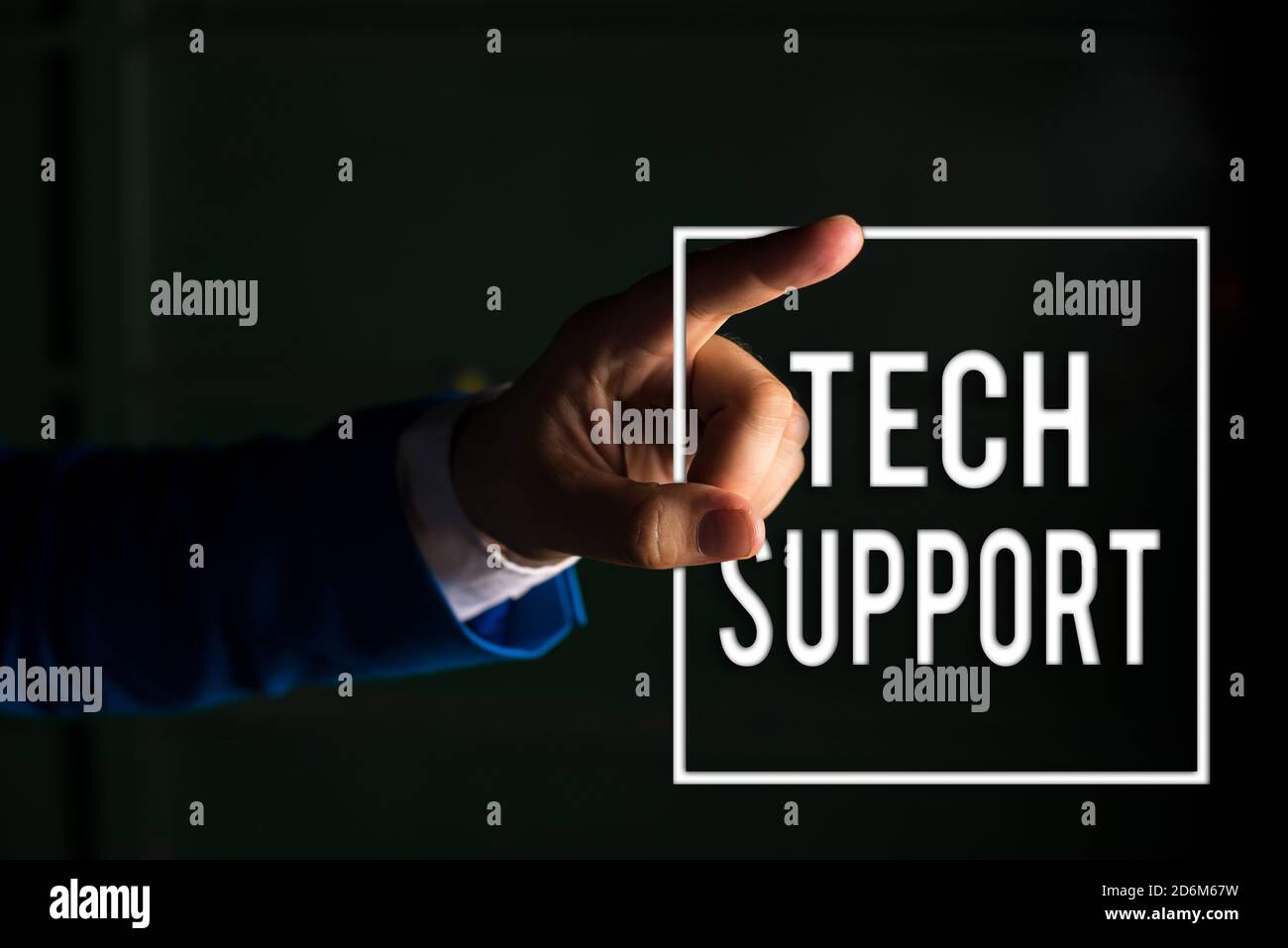 Text sign showing Tech Support. Business photo text Assisting ...
