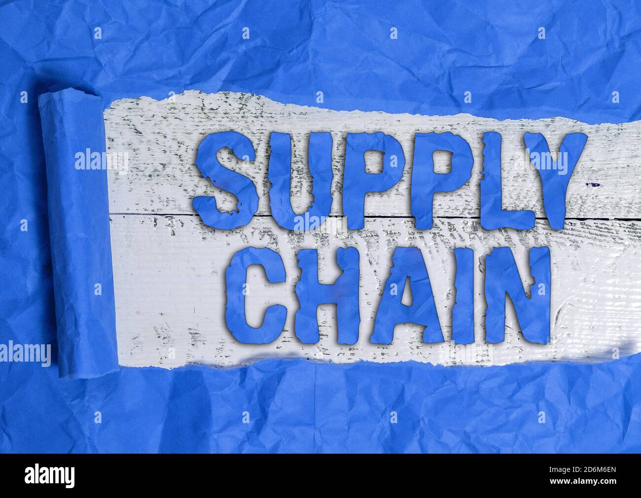 Text sign showing Supply Chain. Business photo text System of ...