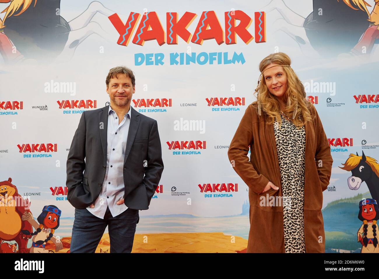 Hamburg, Germany. 18th Oct, 2020. Patrick Bach and Diana Amft, both ...