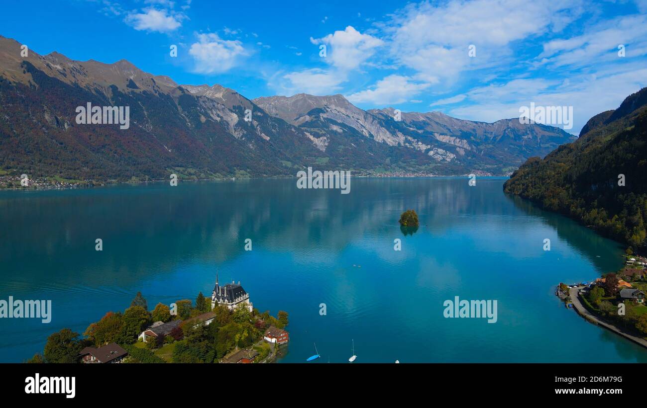 Lake brienz island hi-res stock photography and images - Alamy