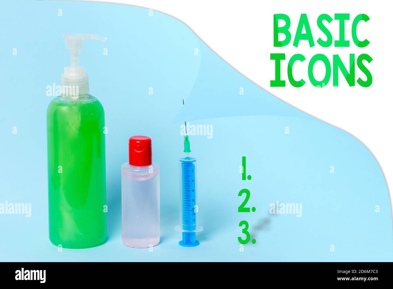 Writing note showing Basic Icons. Business concept for pictogram or ...