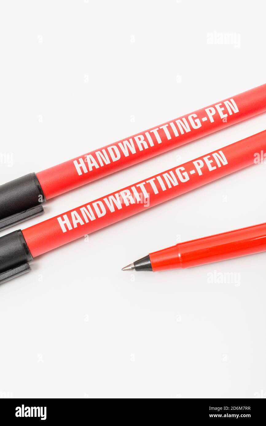 Mistake in handwriting hi-res stock photography and images - Alamy