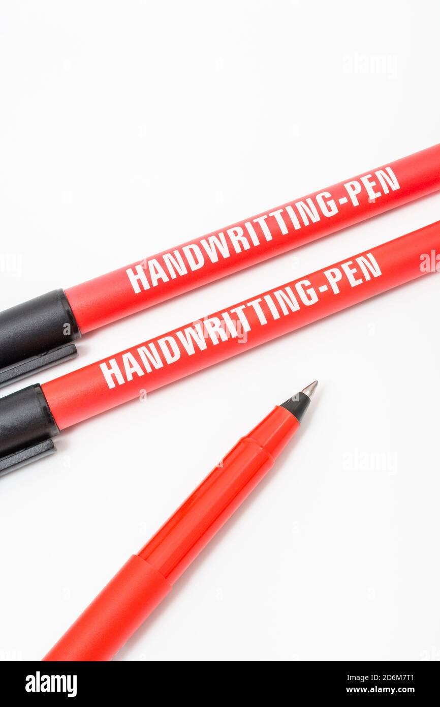 Mistake in handwriting hi-res stock photography and images - Alamy