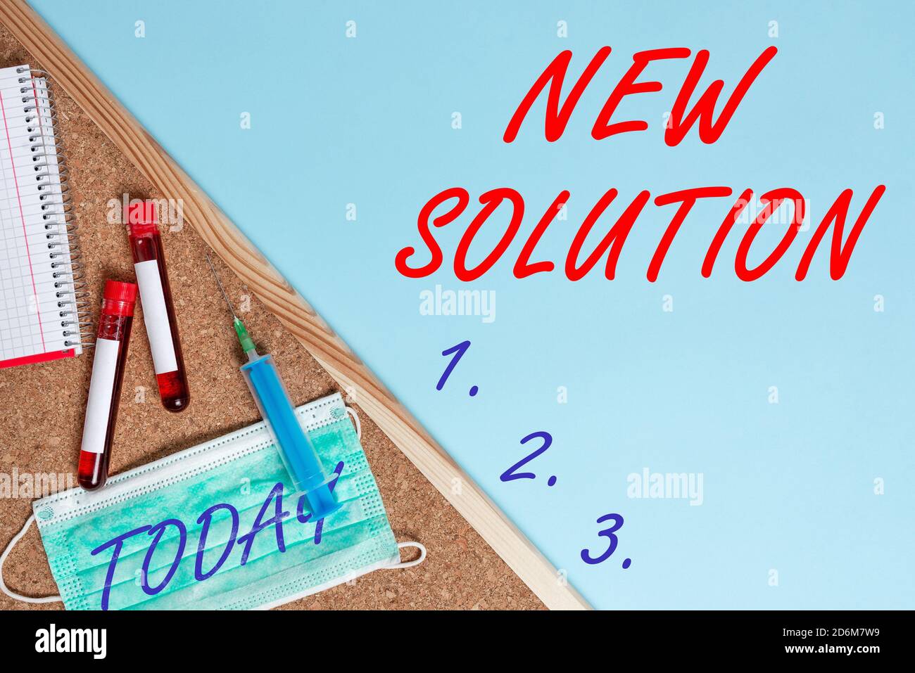Conceptual hand writing showing New Solution. Concept meaning Modern ...