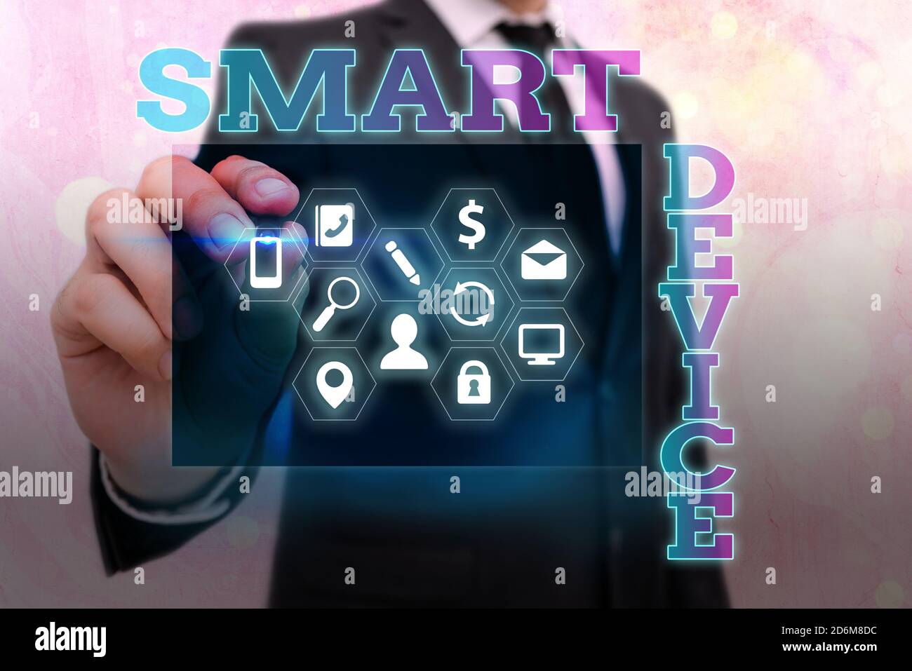 Writing Note Showing Smart Device Business Concept For Electronic Gadget That Able To Connect