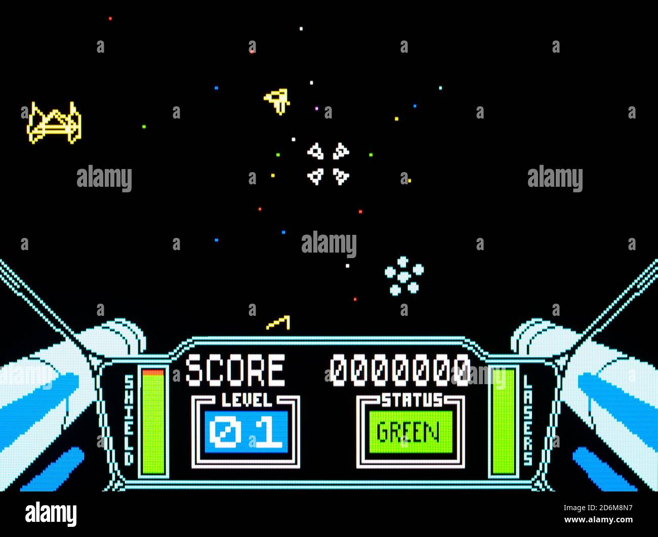 3D Starstrike - Sinclair ZX Spectrum Videogame - Editorial use only ...