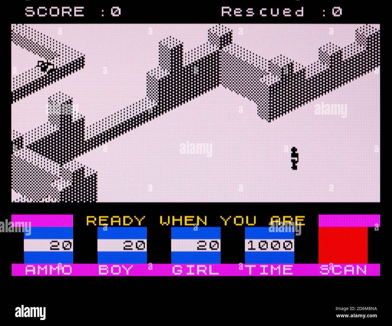 Ant Attack - Sinclair ZX Spectrum Videogame - Editorial use only Stock Photo - Alamy