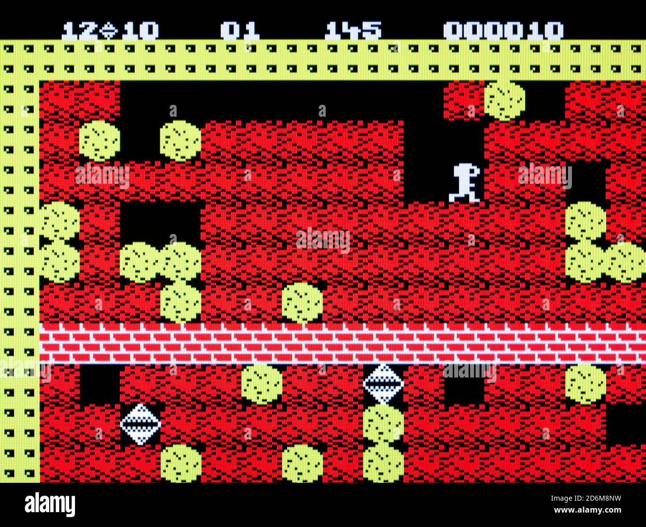 Boulder Dash - Sinclair ZX Spectrum Videogame - Editorial use only ...