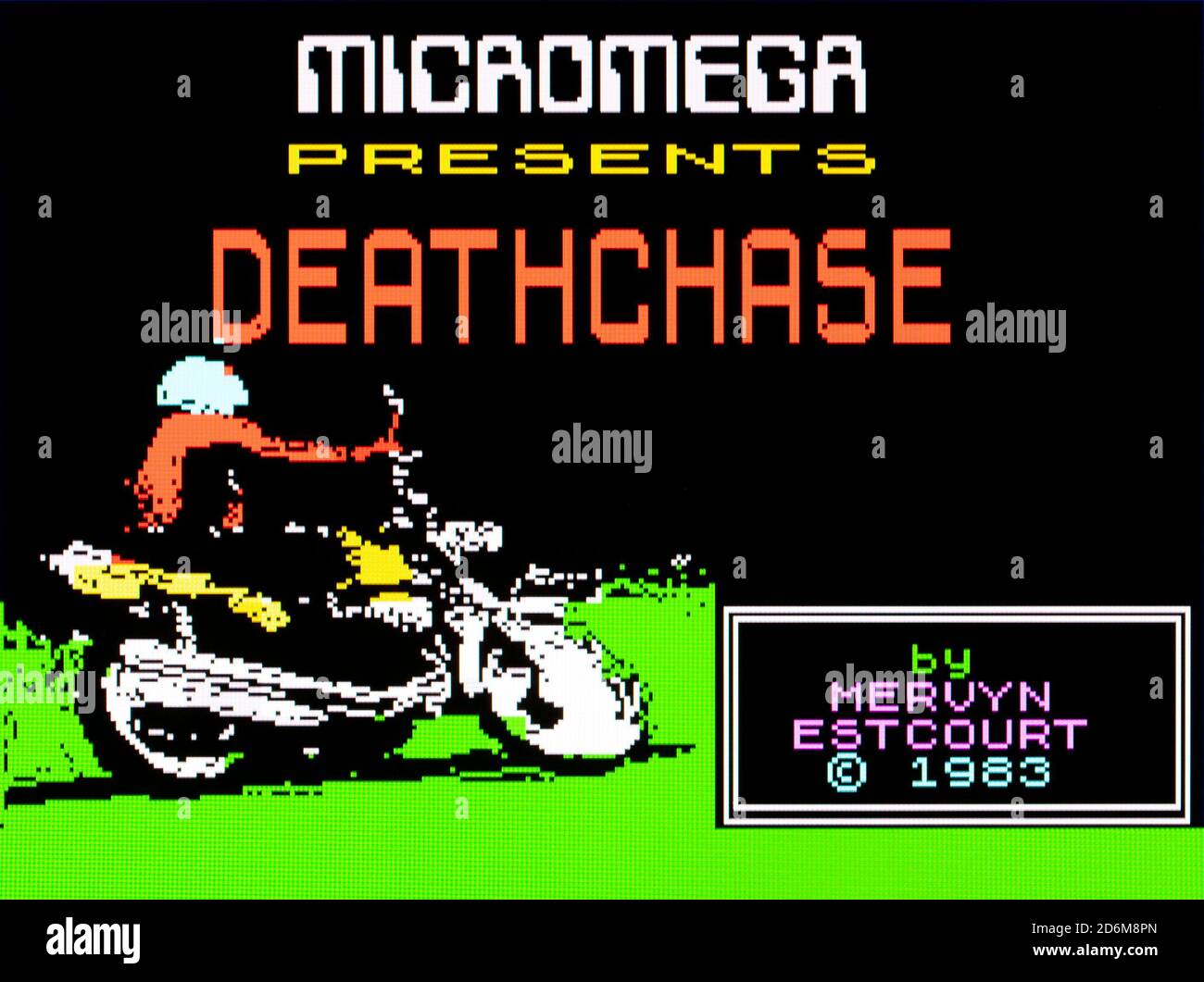Deathchase - Sinclair ZX Spectrum Videogame - Editorial use only Stock ...