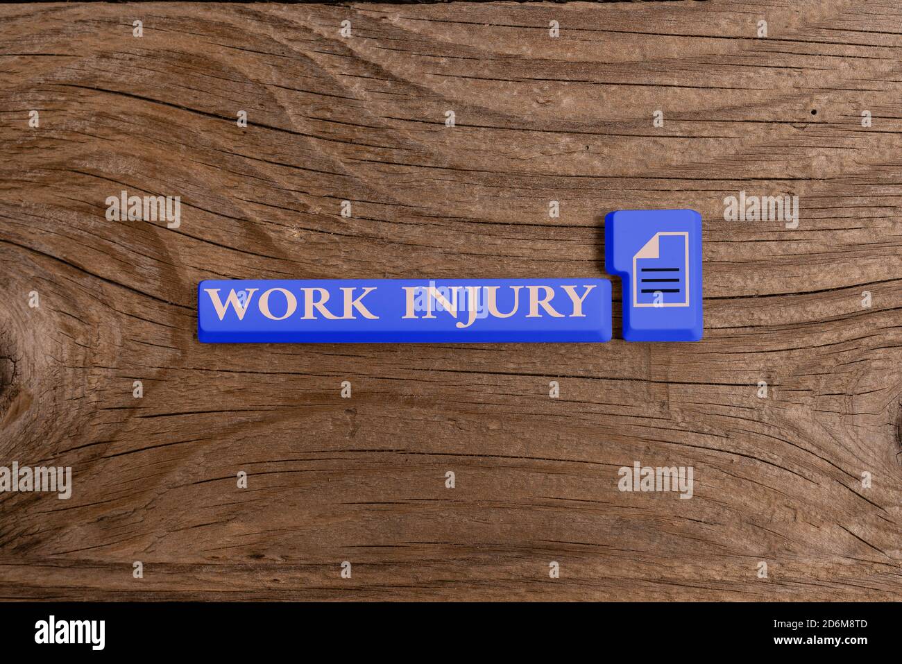 Word writing text Work Injury. Business photo showcasing Accident in ...
