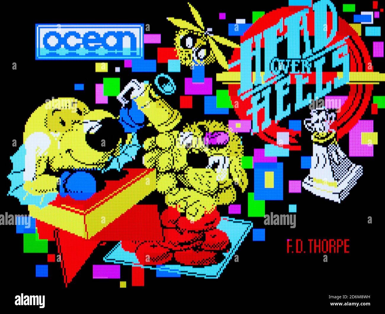 Head Over Heels - Sinclair ZX Spectrum Videogame - Editorial use only ...