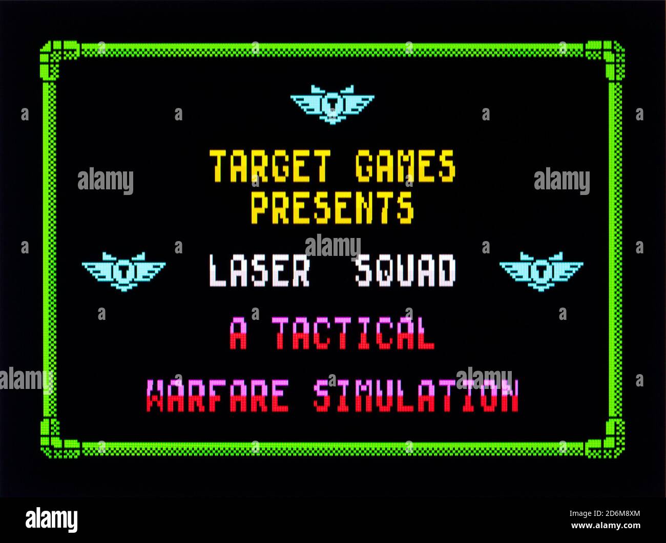Laser Squad - Sinclair ZX Spectrum Videogame - Editorial use only Stock ...