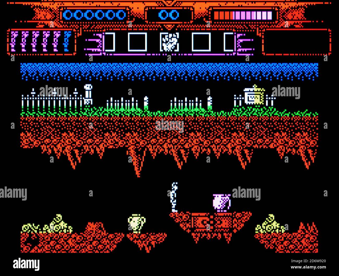 Myth - Sinclair ZX Spectrum Videogame - Editorial use only Stock Photo ...