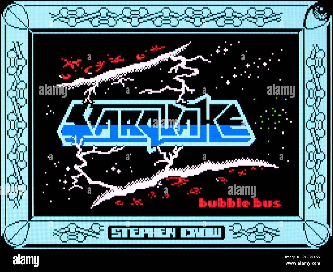 Starquake - Sinclair ZX Spectrum Videogame - Editorial use only Stock ...