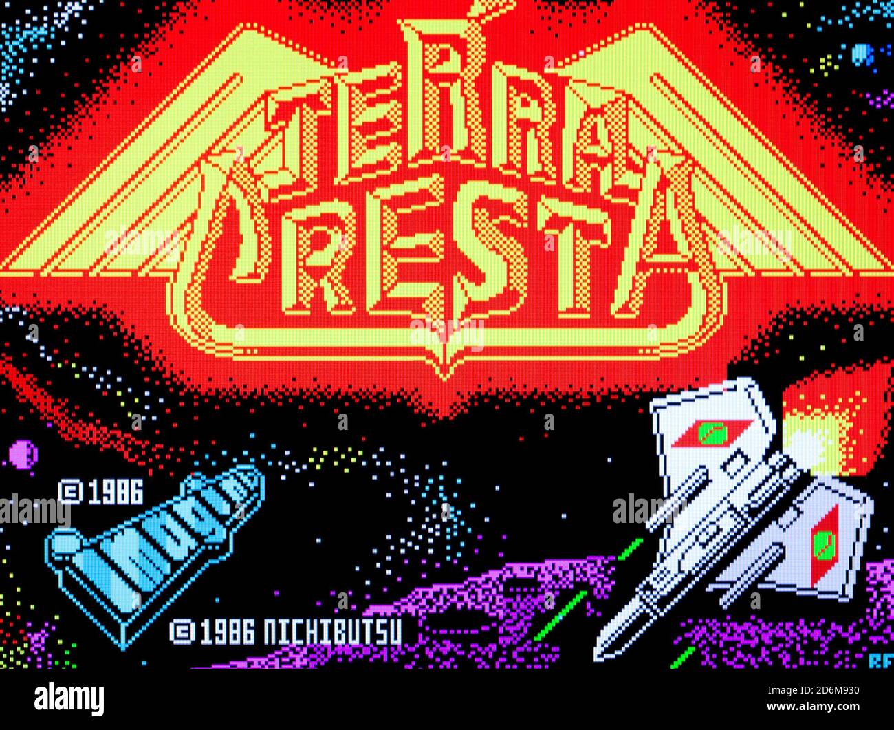Terra Cresta - Sinclair ZX Spectrum Videogame - Editorial use only ...