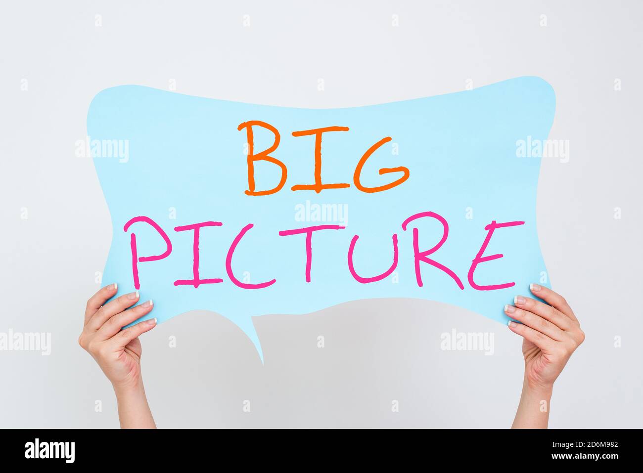 Conceptual hand writing showing Big Picture. Concept meaning most ...