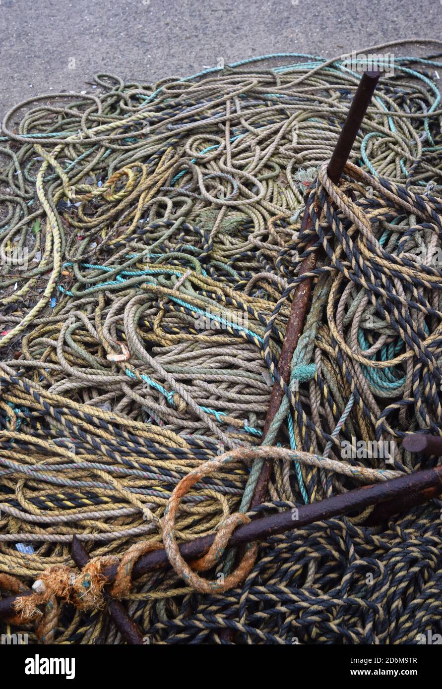 Fishing ropes hi-res stock photography and images - Alamy