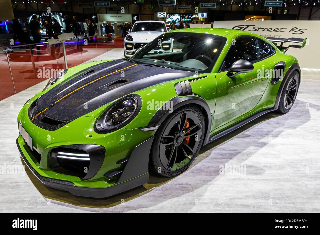 TechArt Porsche 911 Turbo GT Street RS (991) customized sports car at ...