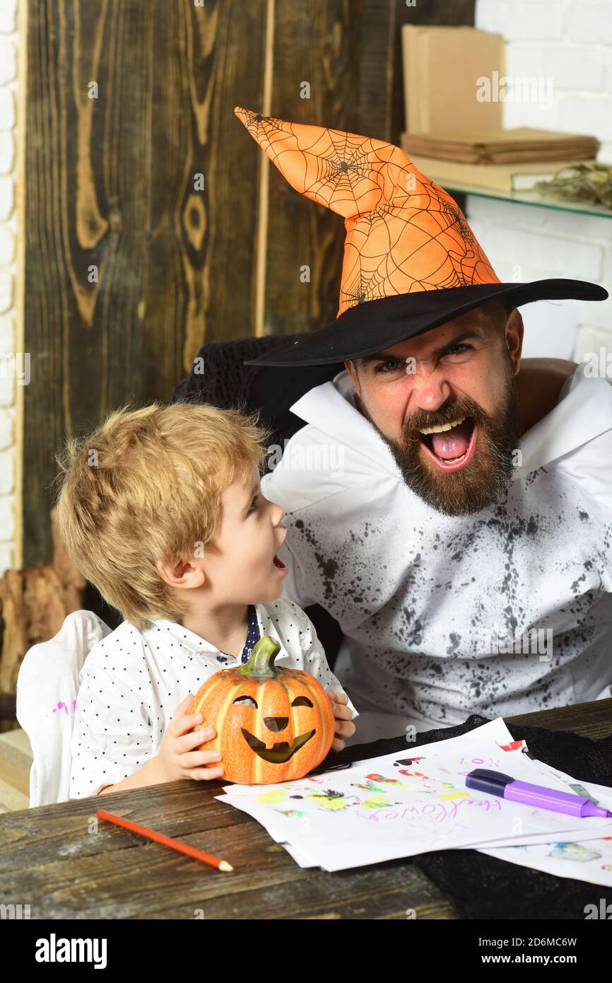Scary Faces For Halloween Kids
