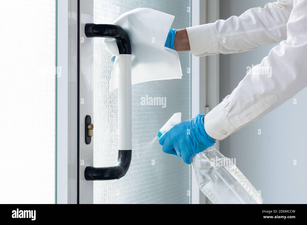 Nitrile gloves hi-res stock photography and images - Alamy