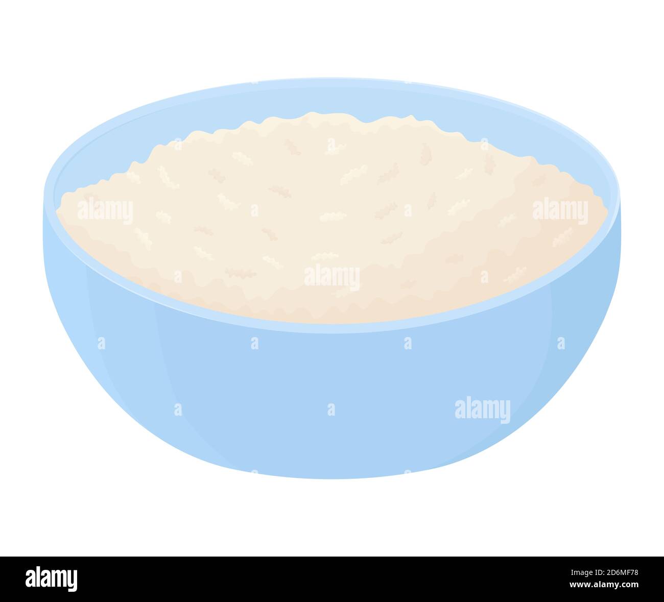 Muesli cup Stock Vector Images - Alamy