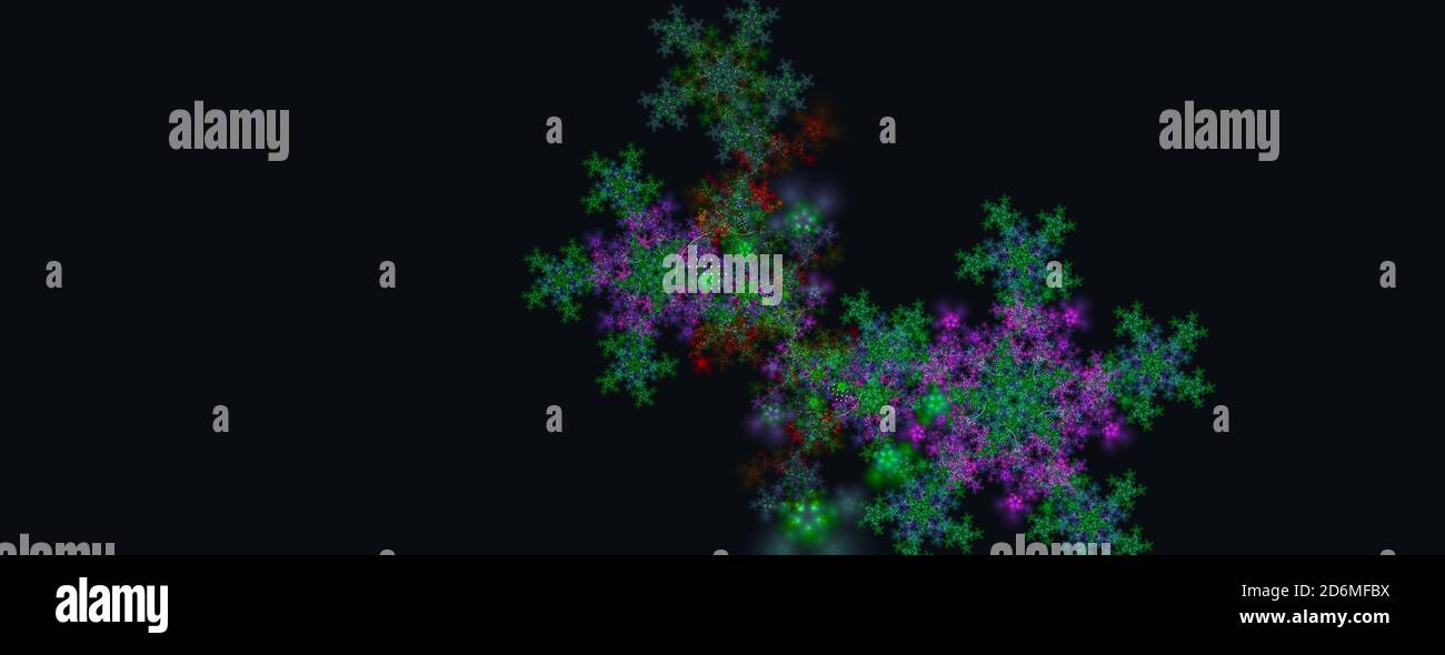 Fractal silhouette hi-res stock photography and images - Alamy