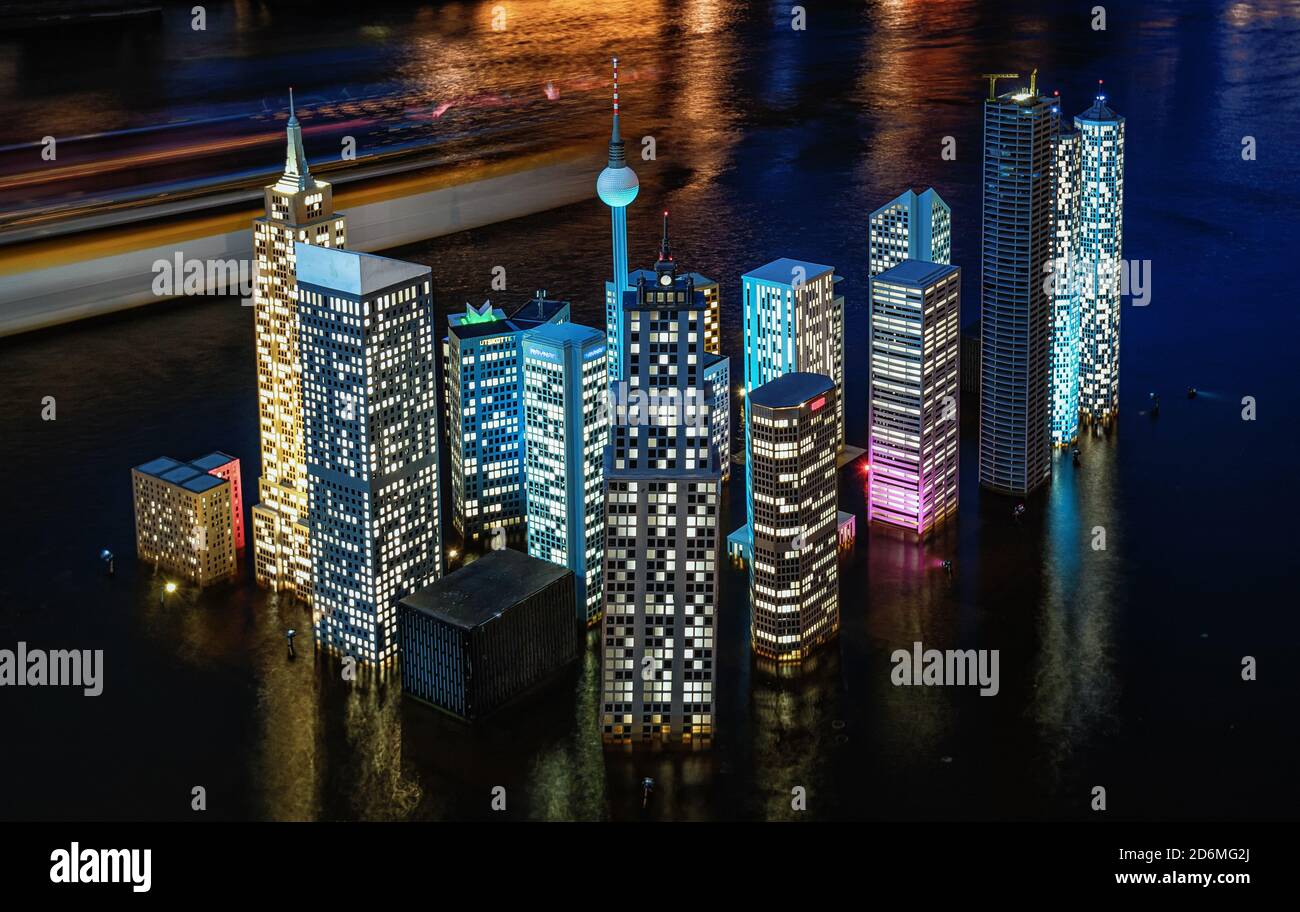 Amsterdam, The Netherlands, January 6, 2020: Atlantis a sinking or ...