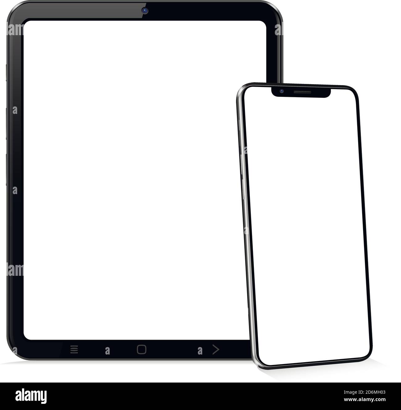 Tablet computer and smartphone template for adaptive design ...