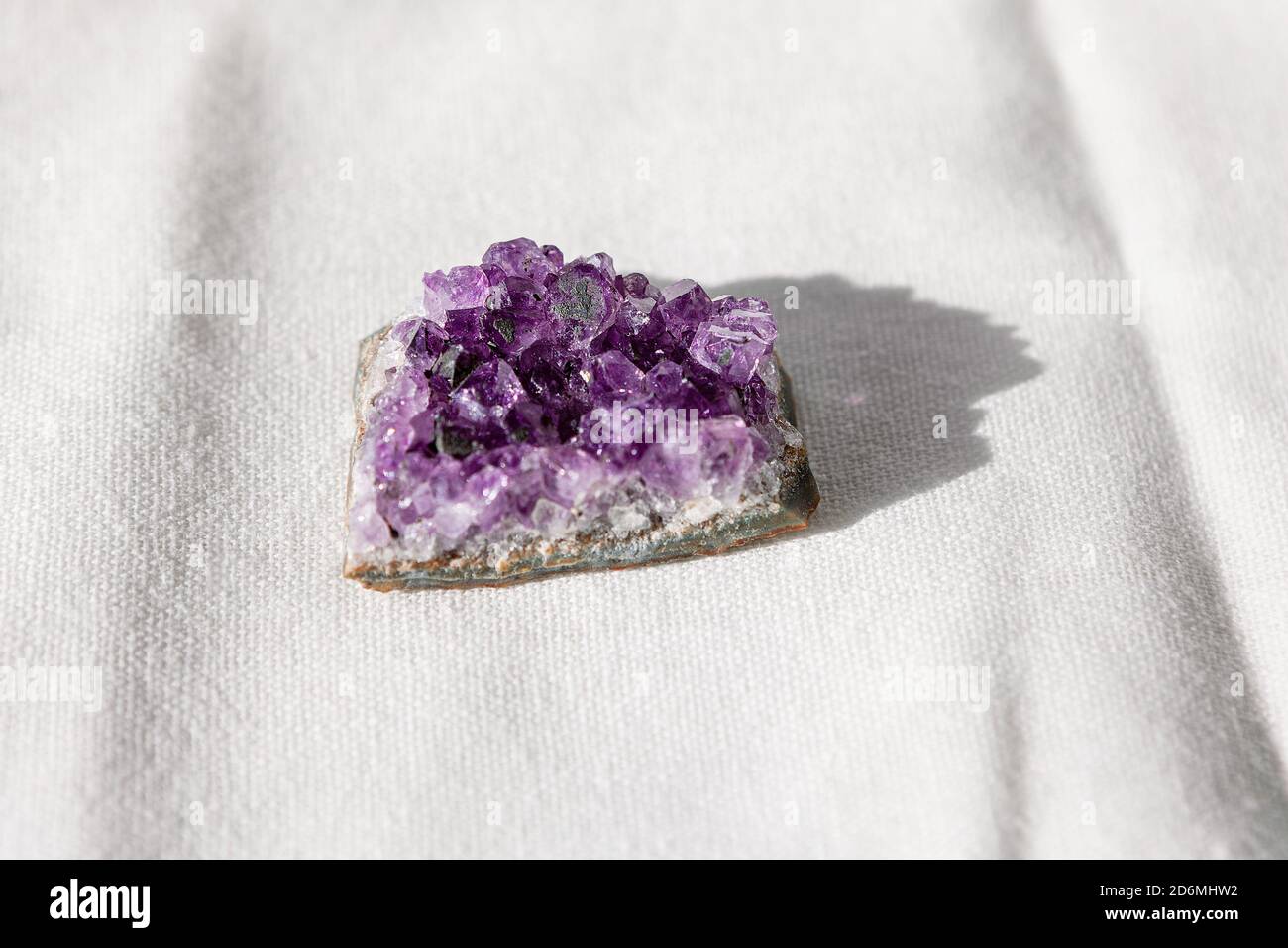Amethyst Cluster Quartz Stone . Semiprecious violet stone that is often ...