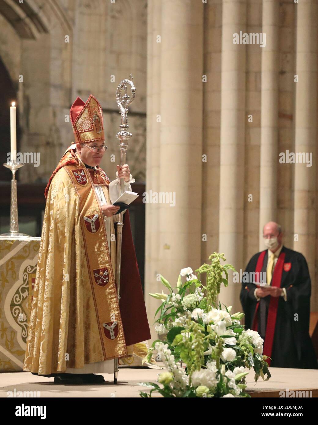 The Most Reverend Stephen Cottrell, during his enthronement as the 98th ...