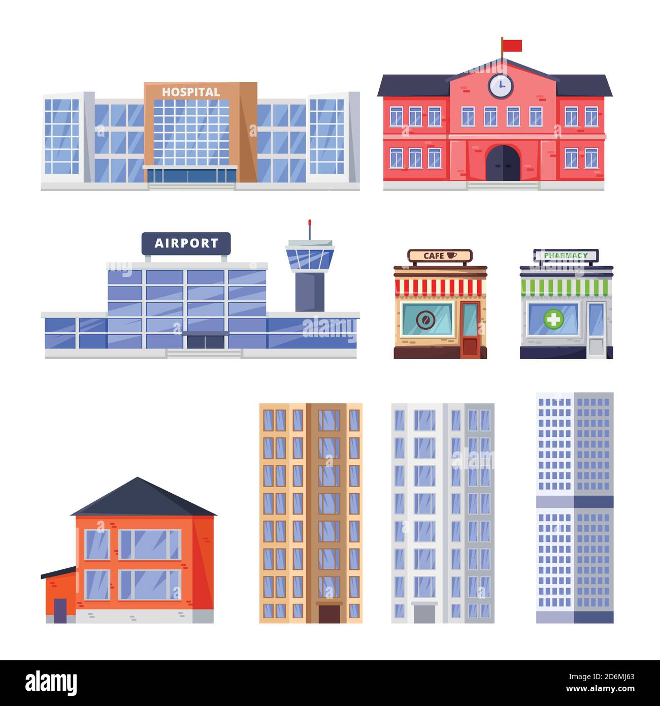 Non residential vector vectors hi-res stock photography and images - Alamy