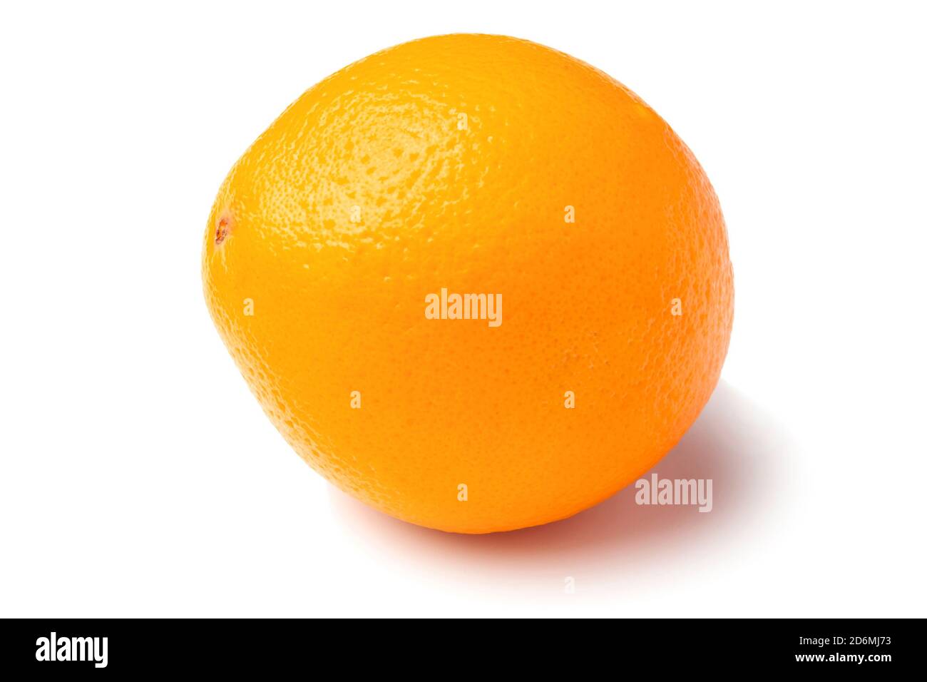 Ripe orange isolated Stock Photo - Alamy