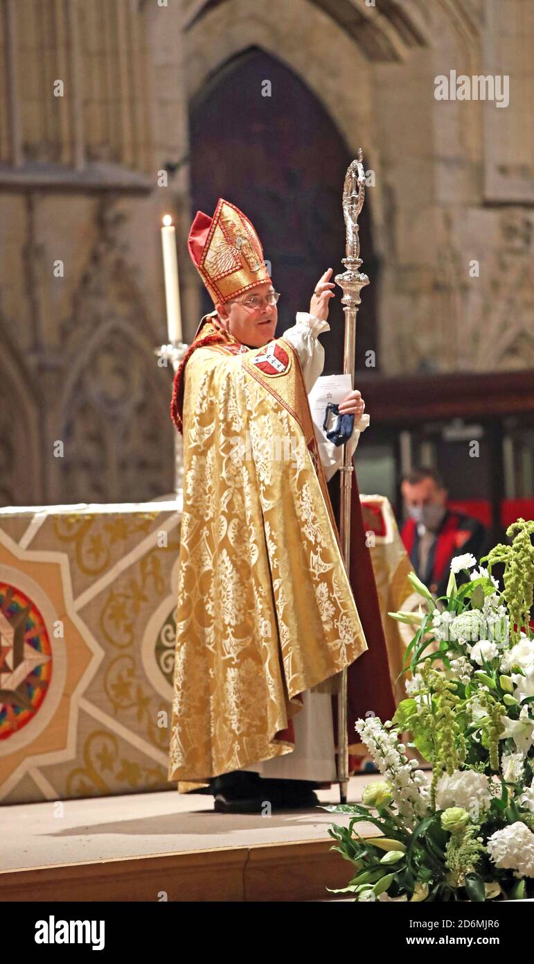 The Most Reverend Stephen Cottrell, during his enthronement as the 98th ...