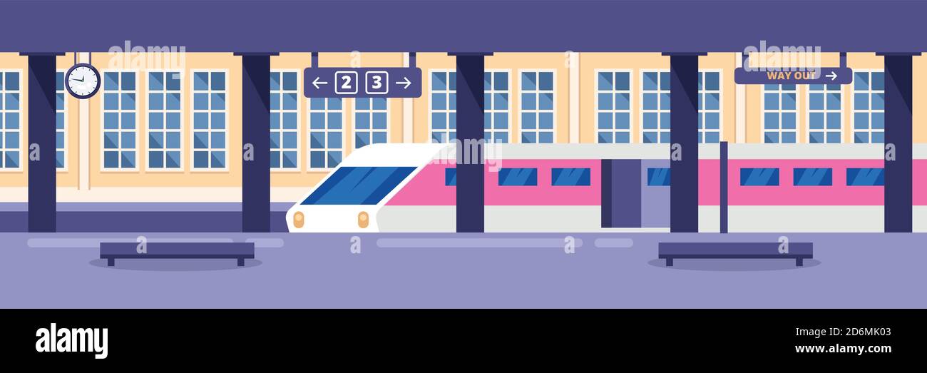 Silhouette window train transport Stock Vector Images - Alamy