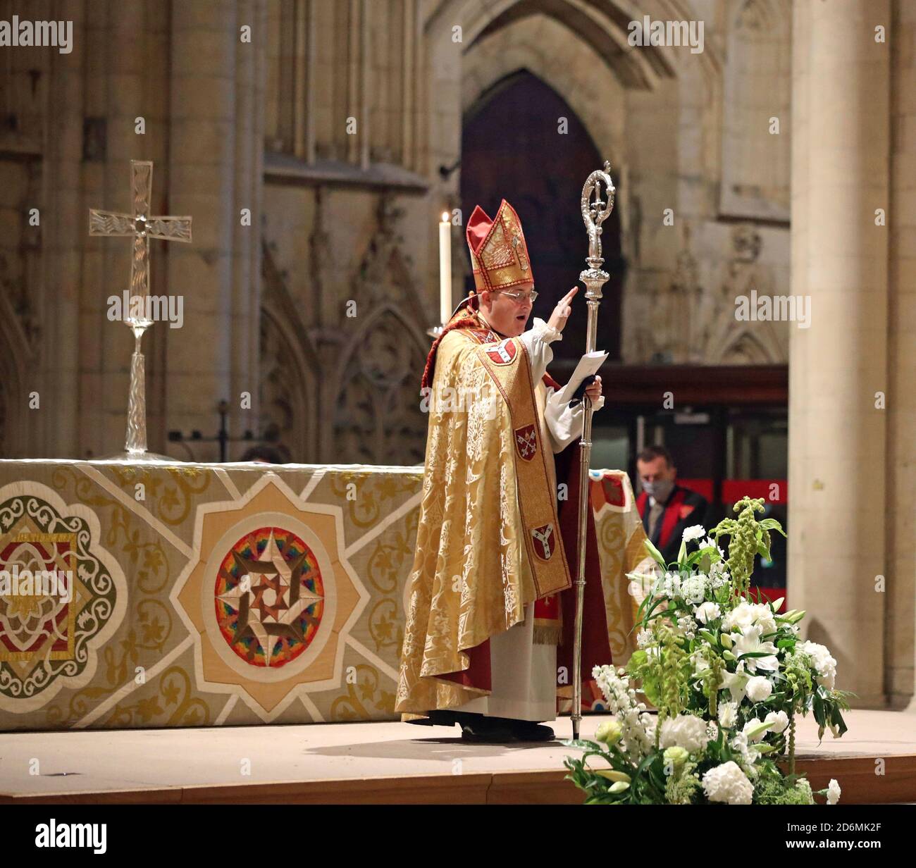 The Most Reverend Stephen Cottrell, during his enthronement as the 98th ...