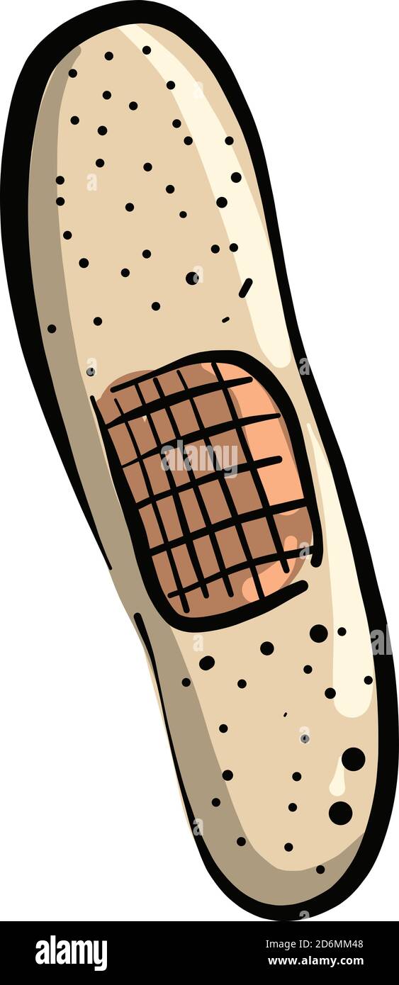 Strip of fabric on white background Stock Vector Images - Alamy