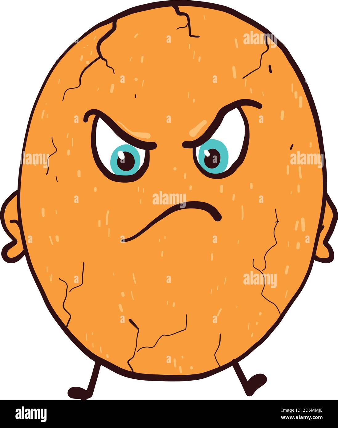 Juicy melon smile face Stock Vector Images - Alamy